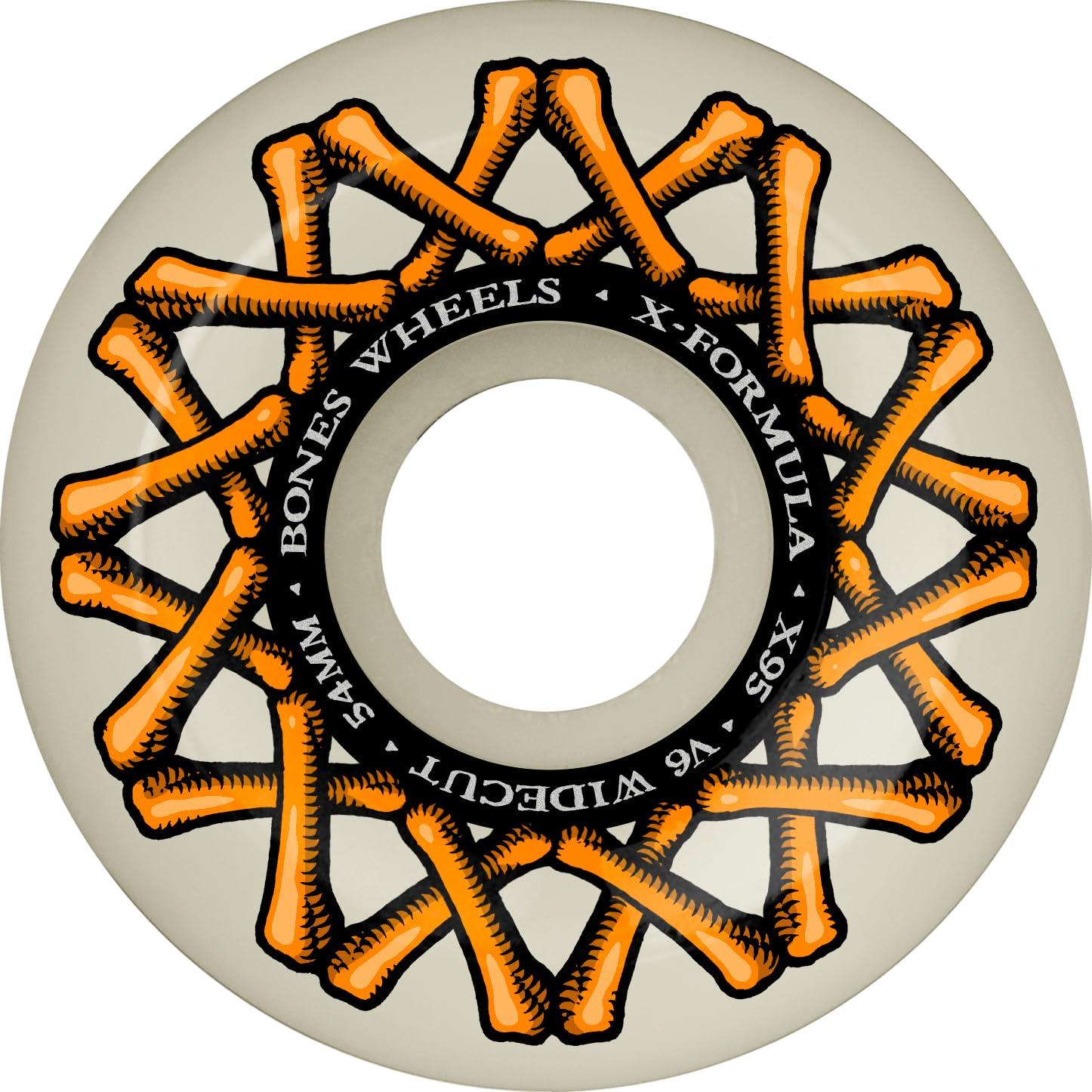 Bones Wheels - X95 X-Formula Wheels, V6 Wide-Cut | Ouch Skate Shop